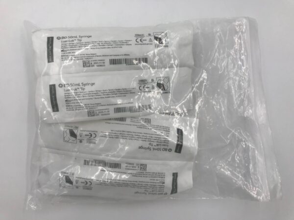 BD 309653 Syringe Luer-Lok Tip 50mL (8/Lot) - GB TECH USA