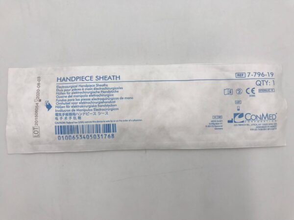 ConMed 7-796-19 Electrosurgical Handpiece Sheath (X) - GB TECH USA