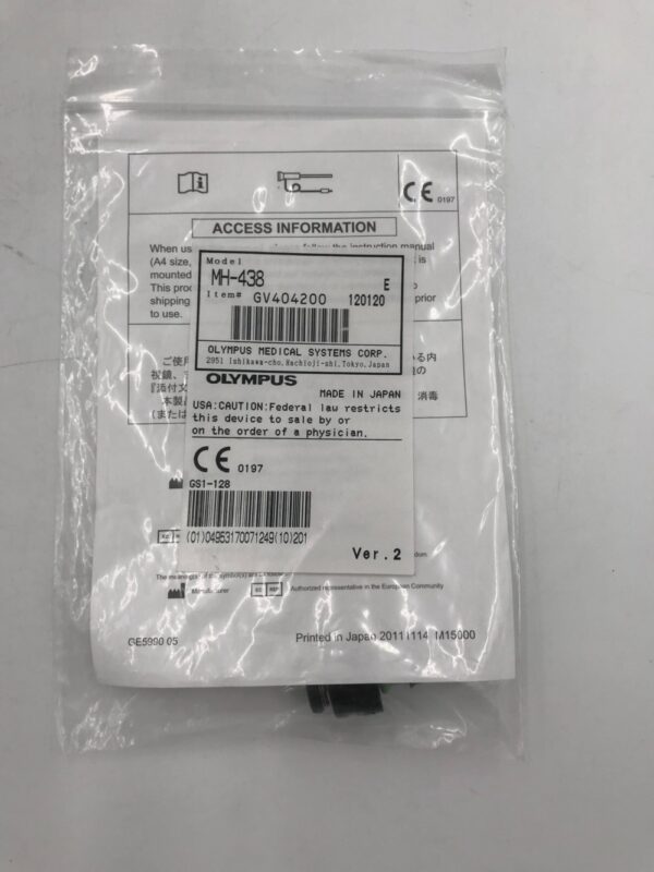 Olympus MH-438 Air/Water Valve Reusable - GB TECH USA