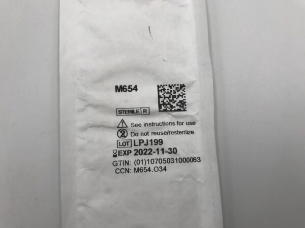 ETHICON M654 Stainless Steel Monofilament Non-Absorbable Suture 6 CCS, 4x18in MS/4 (X) - GB TECH USA