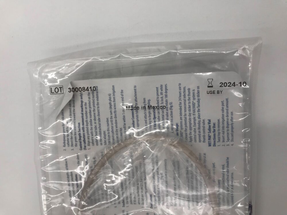 HALYARD 2155 Closed Suction System For Adults Endotracheal T-Piece 12F ...