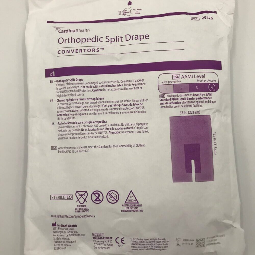 MICROTEK 1-0425 Ecolab Patient Urology Perineal Drape 267cm x 254cm ...