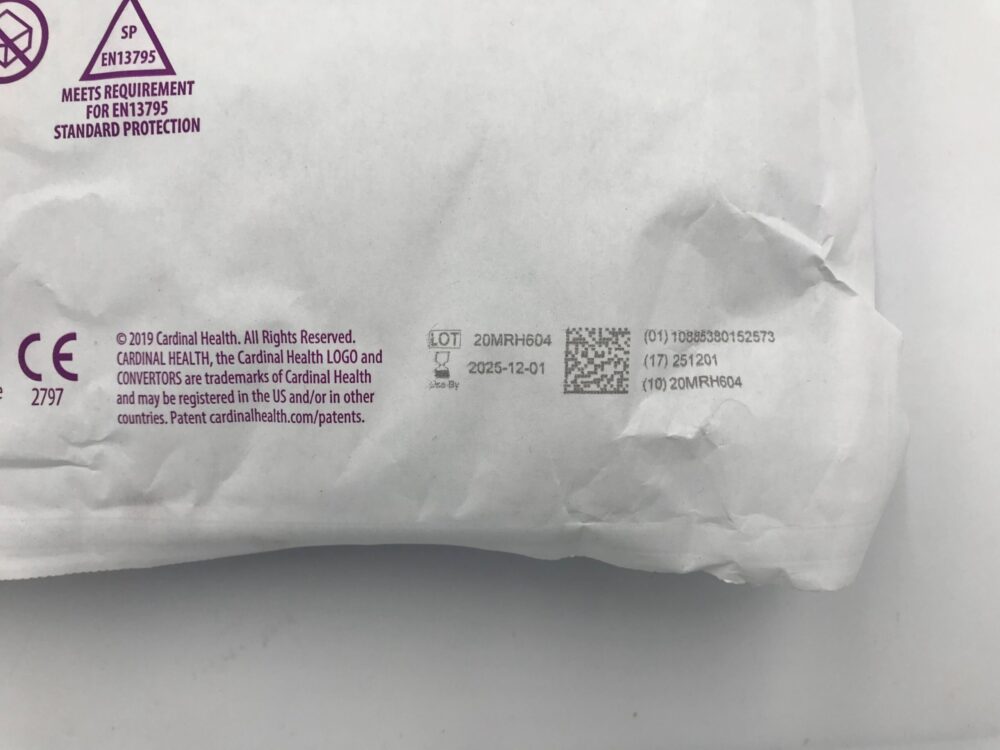 CARDINAL HEALTH 29476 Orthopedic Split Drape Convertors AAMI Level 4 ...