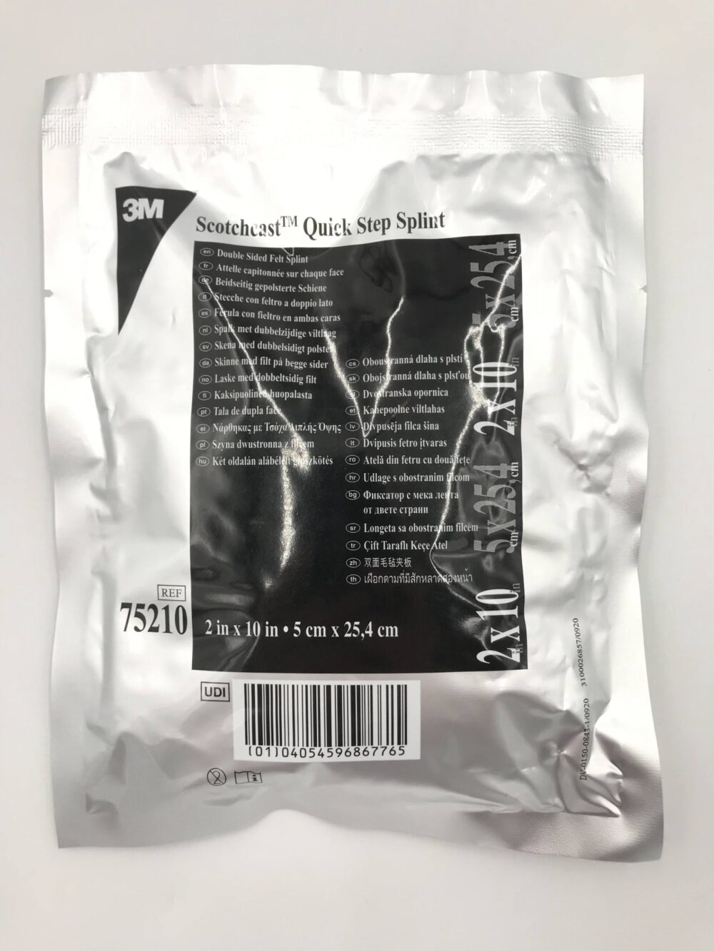 3M 75210 ScotchCast Quick Step Splint Double Sided Felt Splint 2in x ...