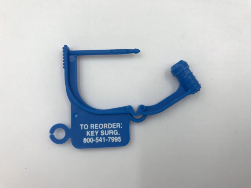 KEY SURGICAL LT-200-1000 Locking Tags, Blue 1in (1000/Case) – GB TECH USA