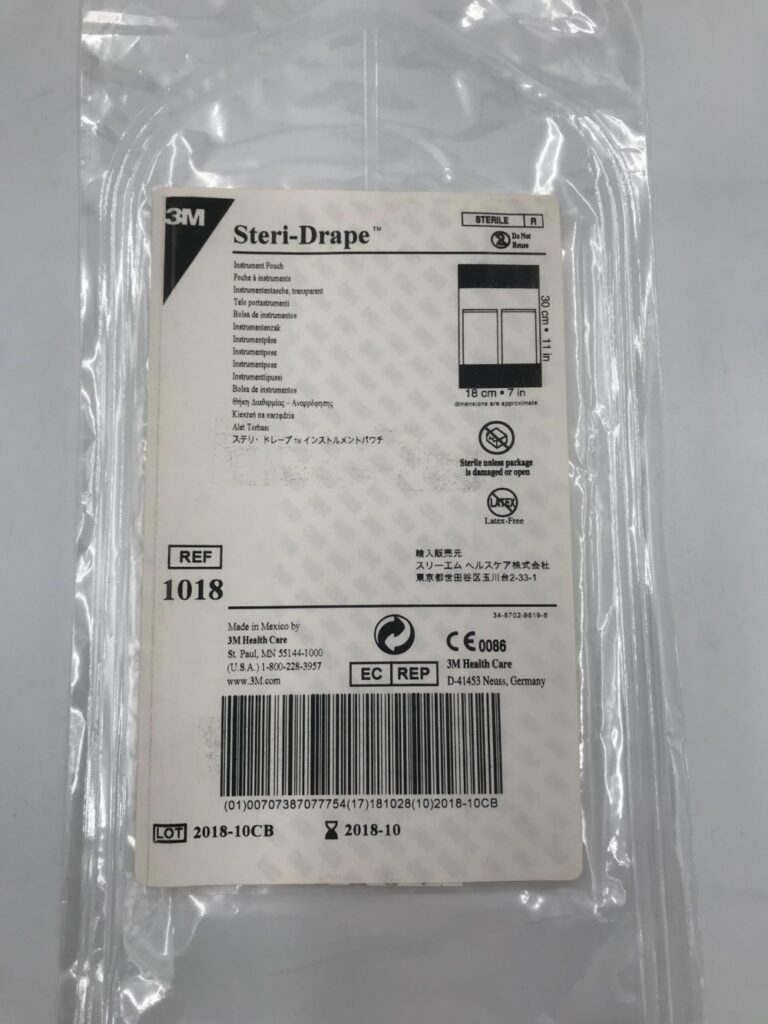 3M 1018 Steri-Drape Instrument Pouch 30cm x 18cm (11in x 7in) (X) – GB ...