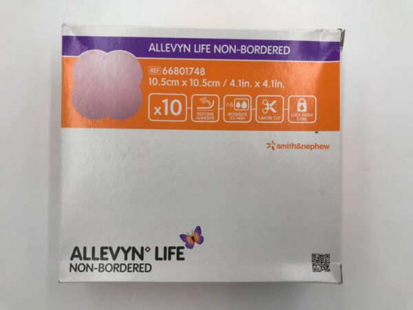 SMITH & NEPHEW 66801748 Allevyn Life Non-Bordered Soft Silicone ...