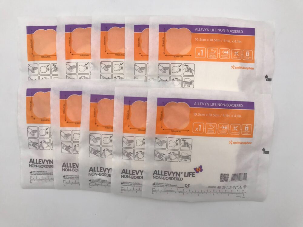 SMITH & NEPHEW 66801748 Allevyn Life Non-Bordered Soft Silicone ...
