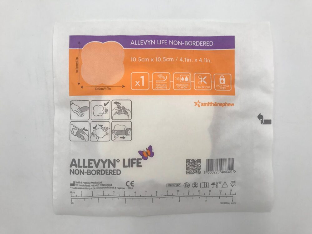 SMITH & NEPHEW 66801748 Allevyn Life Non-Bordered Soft Silicone ...