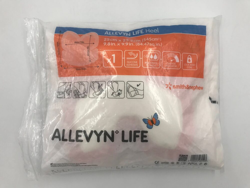 SMITH & NEPHEW 66801304 Allevyn Life Heel, Silicone Adhesive, Lock Away ...