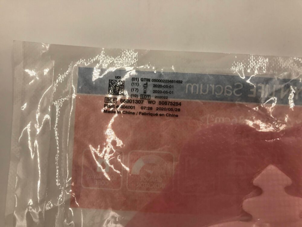 SMITH & NEPHEW 66801307 Allevyn Life Sacrum Silicone Adhesive Lock Away ...