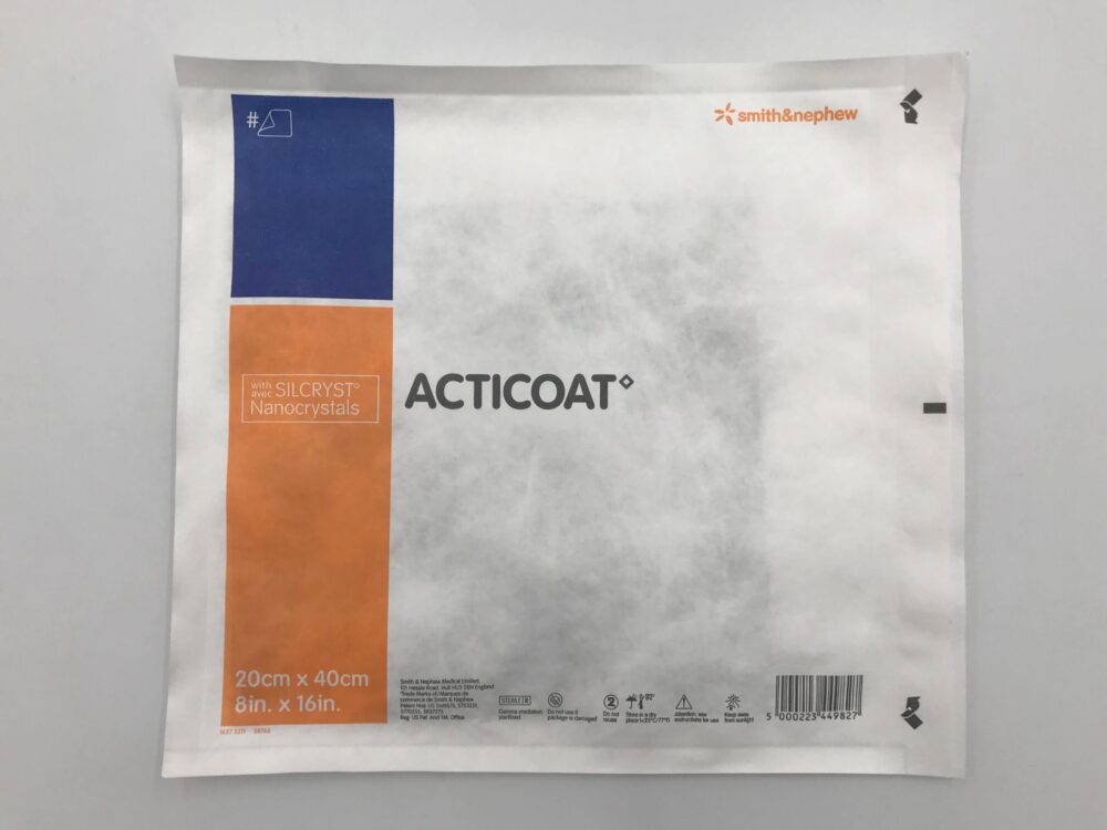 SMITH & NEPHEW 20301 Acticoat w/Avec Silcryst Nanocrystals Dressing 20 ...