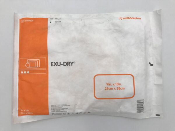 SMITH & NEPHEW 5999009 Exu-Dry for Wound Care 9in x 15in (X) - GB TECH USA