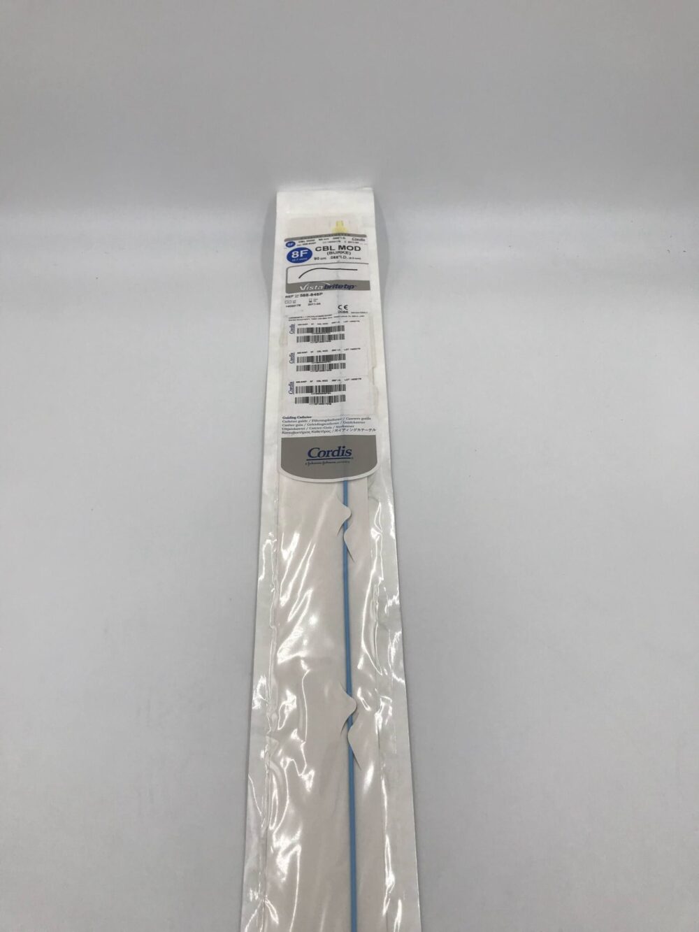 Cordis 588-848P Vista BriteTip Guiding Catheter CBL MOD 8F (X) - GB ...