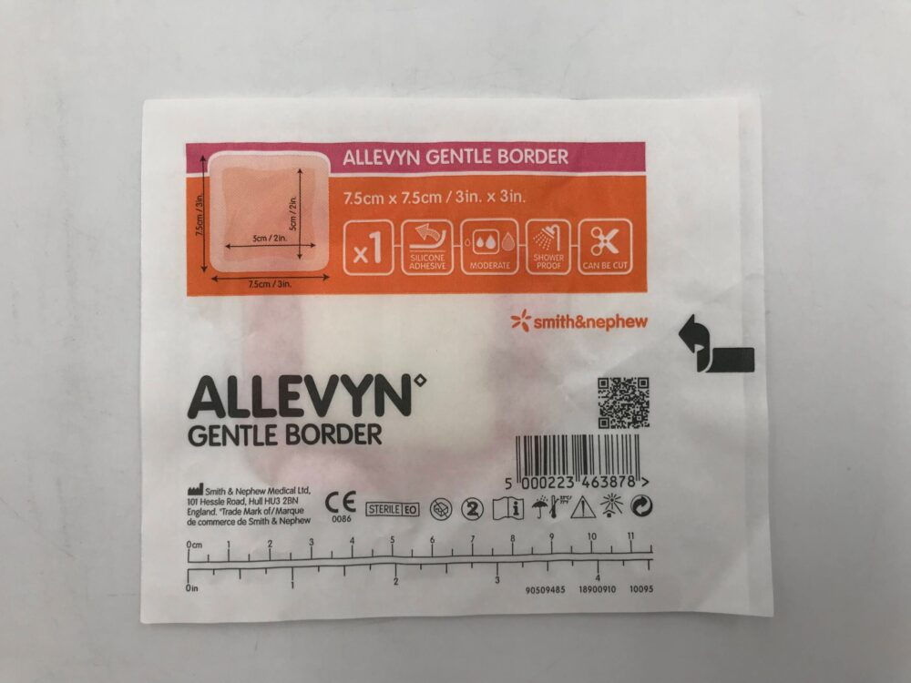 SMITH & NEPHEW 66800276 Allevyn Gentle Gel Adhesive Hydrocellular Foam ...