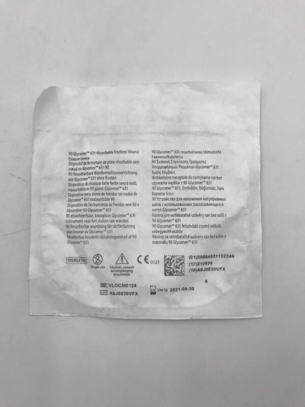 COVIDIEN VL0CM0124 V-Loc 90 Absorbable Wound Closure Device 3-0 Undyed ...