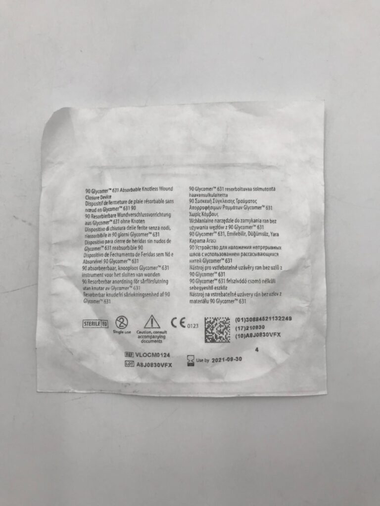 COVIDIEN VL0CM0124 V-Loc 90 Absorbable Wound Closure Device 3-0 Undyed ...