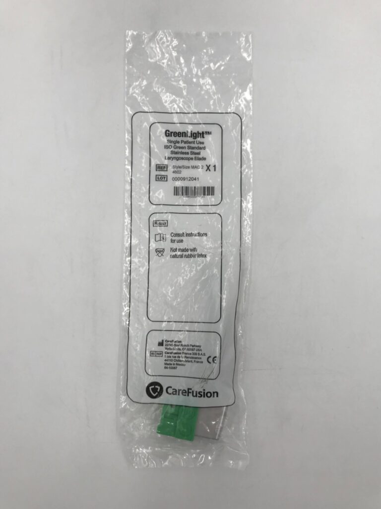 CAREFUSION 4602 GreenLight ISO Green Standard Stainless Steel ...