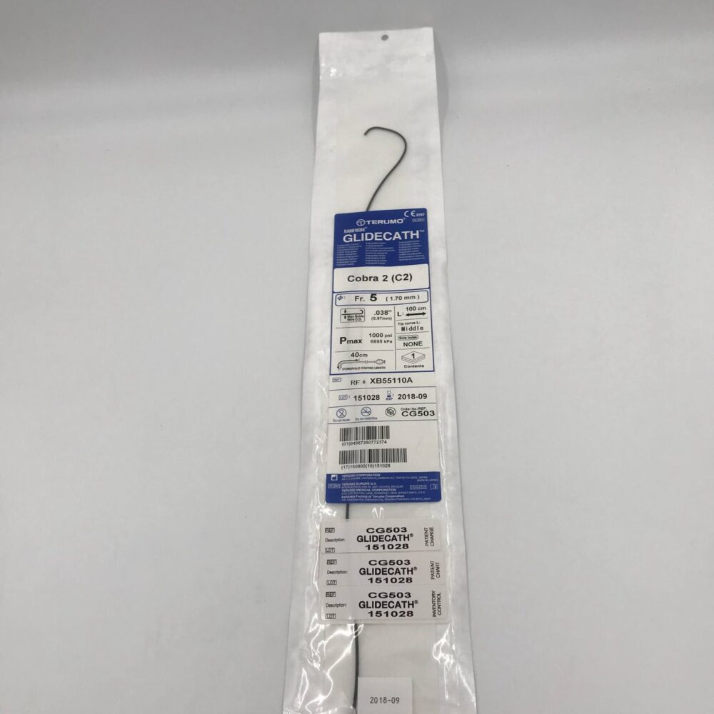 TERUMO CG416 Glidecath Non-Taper Angle Angiographic Catheter Fr4 100cm ...