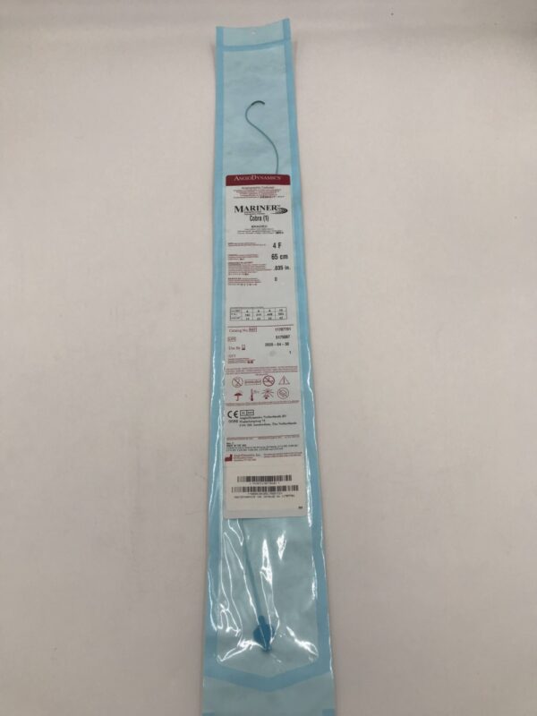 AngioDynamics 11707701 Mariner Cobra (1) Braided 4F Angiographic ...