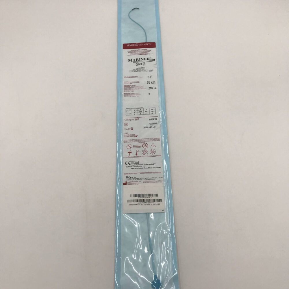 AngioDynamics 10733102 Soft-Vu RC 2 Braided 5F Angiographic Catheter (X ...