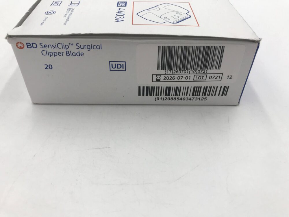 BD 4403A SensiClip Surgical Clipper Blade (20/Box) - GB TECH USA