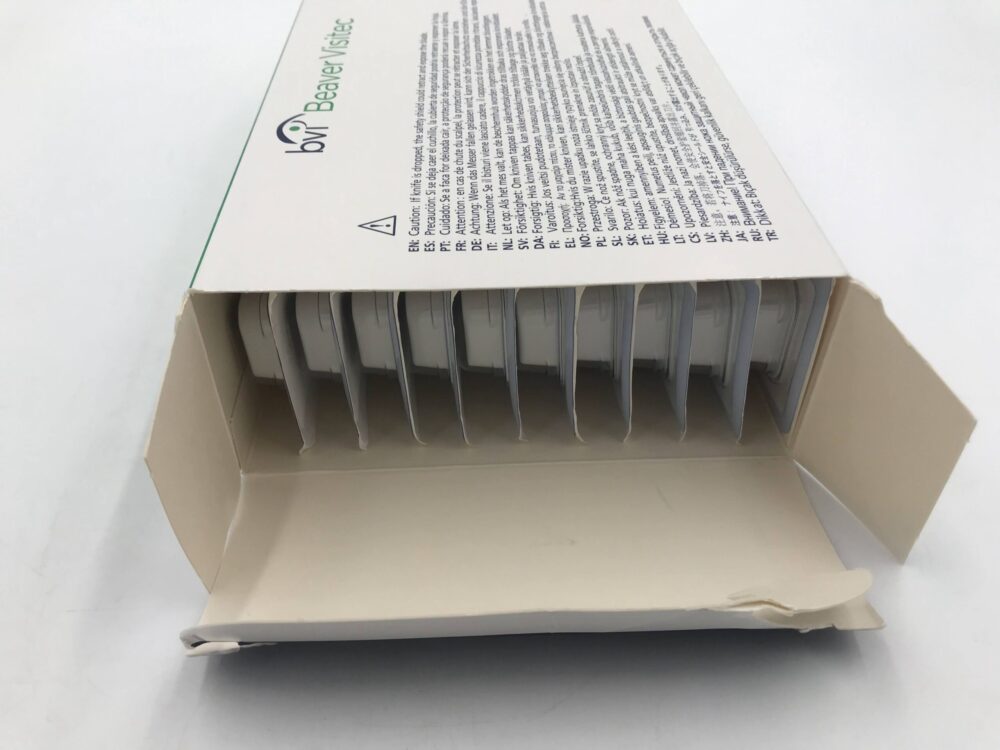 BVI 378222 Beaver Visitec Xstar Safety Slit Knife 2.2mm 45Deg Bevel Up ...