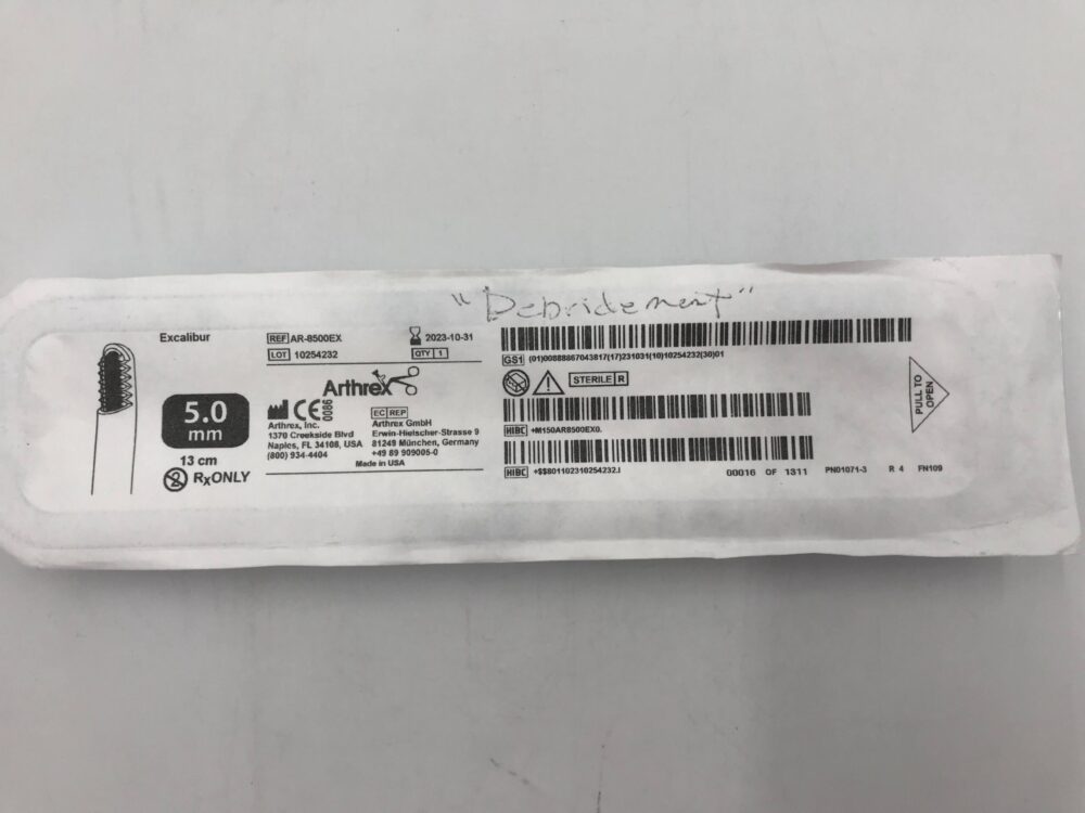 ARTHREX AR-8500EX Excalibur 5.0mm (X) - GB TECH USA