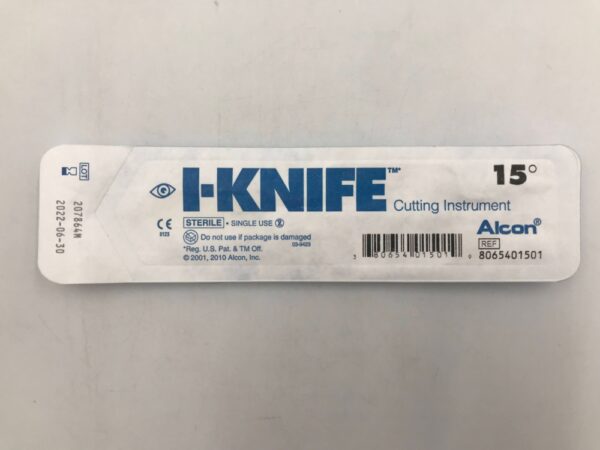 ALCON 8065401501 I-Knife Cutting Instrument 15Deg (X) - GB TECH USA