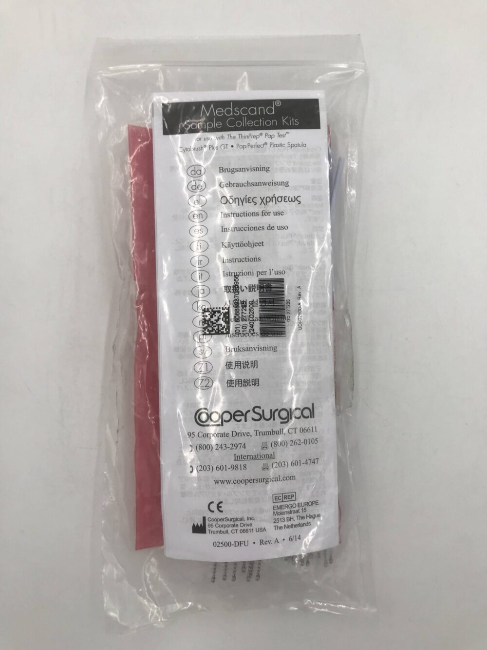 COOPERSURGICAL 51491-001 Medscand Sample Collection Kit - GB TECH USA