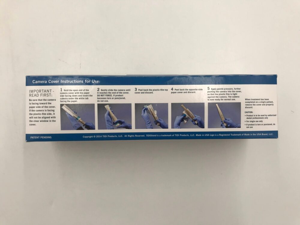 TIDI 21001 Shield Camera Covers w/ The SureClear Window (100/Box) - GB ...