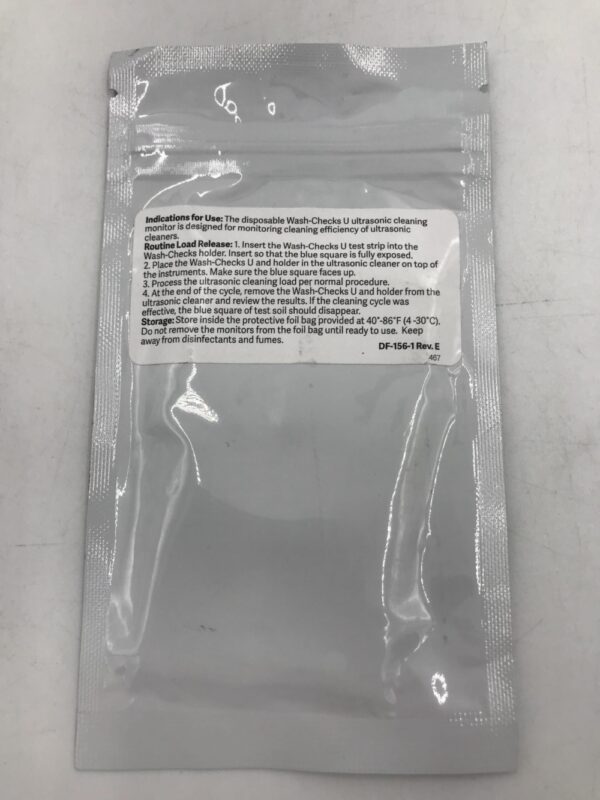 SteriTec WC108 Wash-Checks U (50/PKG) (X) - GB TECH USA