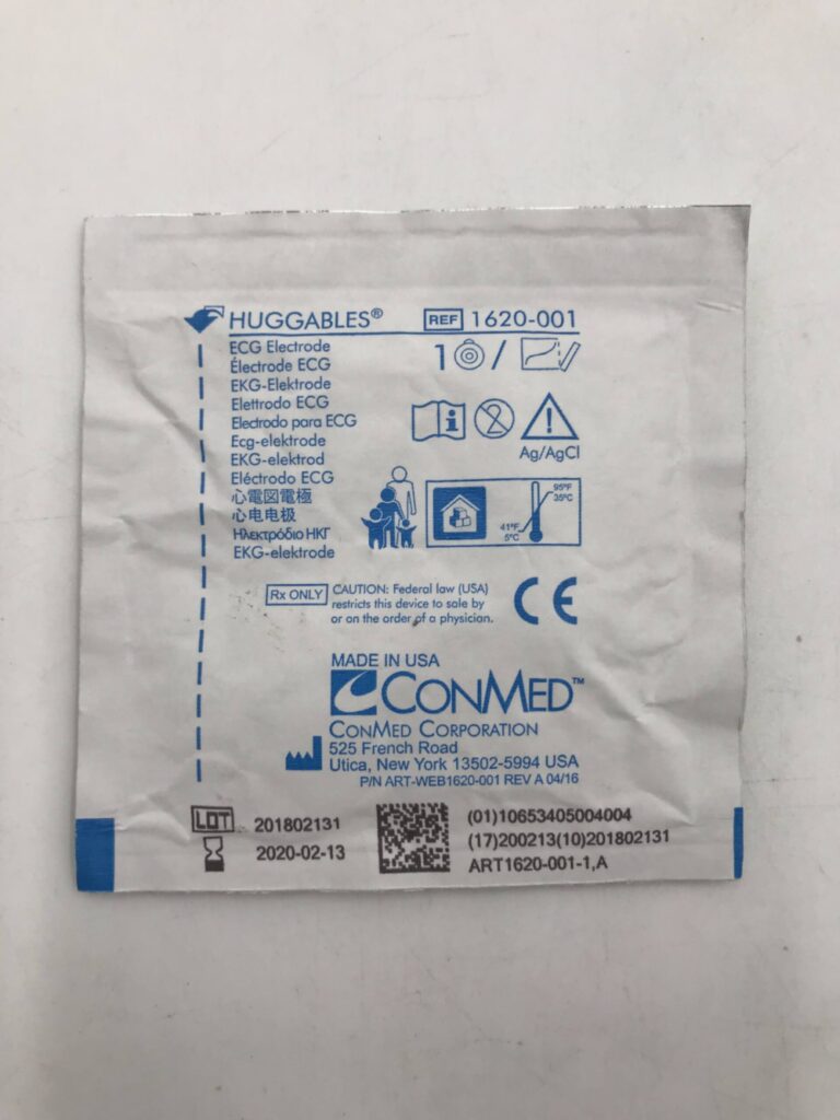 ConMed 1620-001 Huggables ECG Electrodes (X) - GB TECH USA