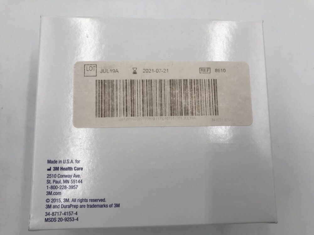 3M 8610 Remover Lotion (20/Box) (X) - GB TECH USA
