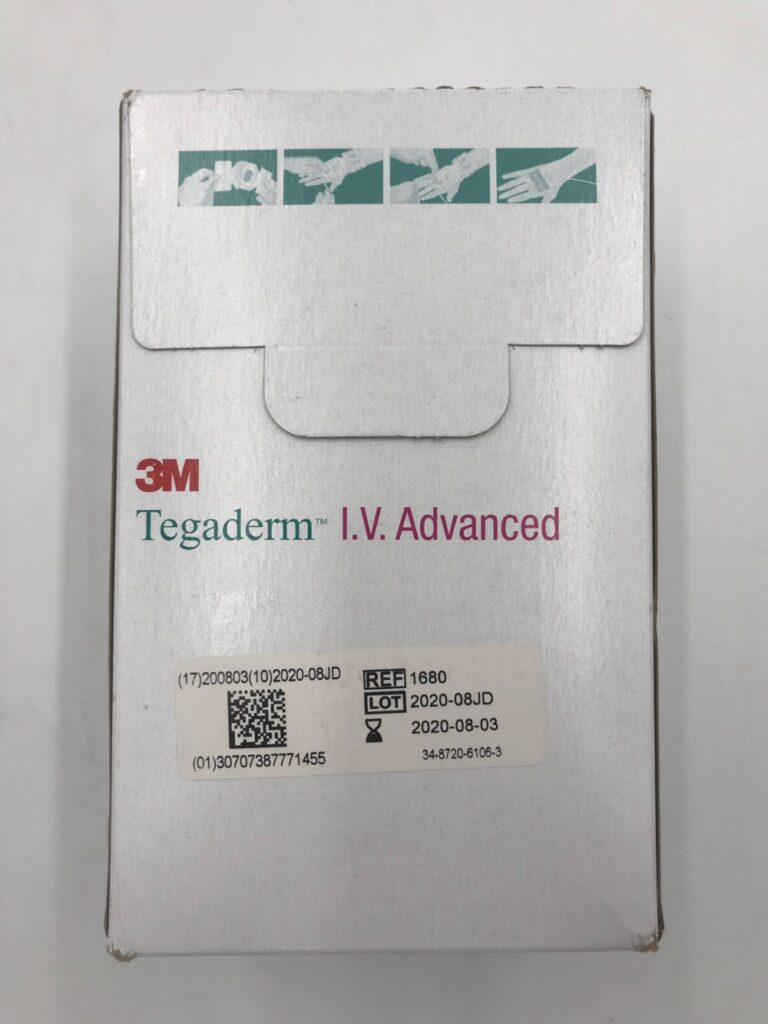 3M 1680 Tegaderm I.V. Advanced Securement Dressing 1 1/2in x 1 3/4in ...