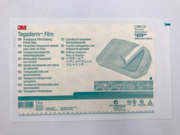 3M 1629 Tegaderm Film Transparent Film Dressing Frame Style 20cm x 30cm ...