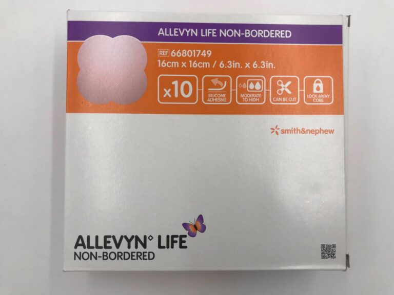 SMITH & NEPHEW 66801749 Allevyn Life Non-Bordered Silicone ...