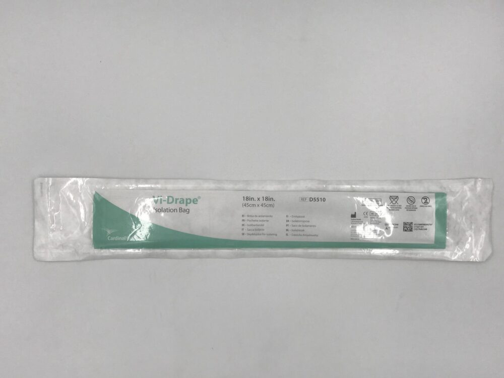 Cardinal Health D5510 Vi-Drape Isolation Bag 18in x 18in (X) - GB TECH USA