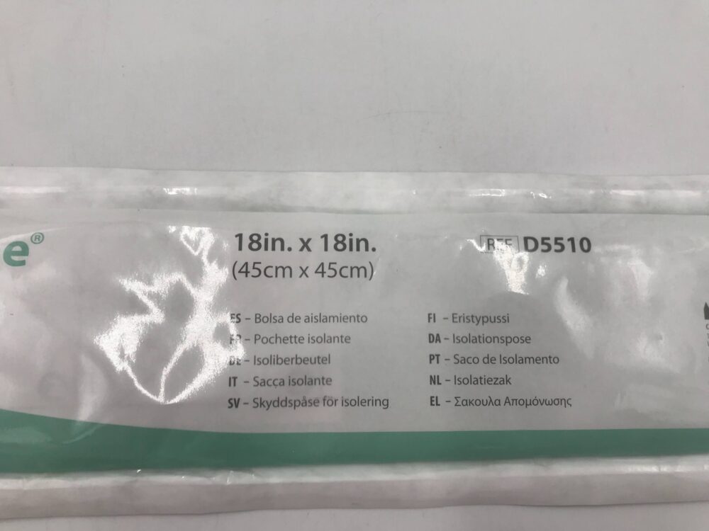 Cardinal Health D5510 Vi-Drape Isolation Bag 18in x 18in (X) - GB TECH USA