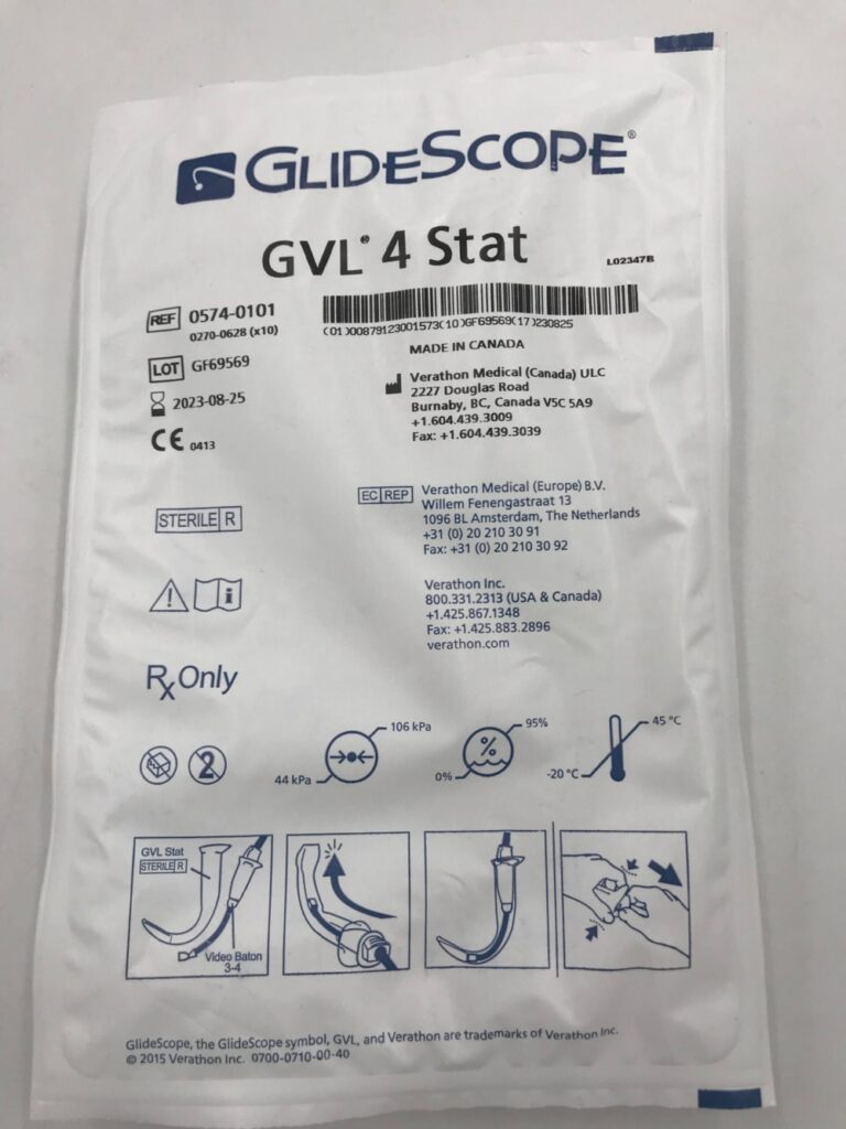 VERATHON 0574-0101 Glidescope Video Baton, GVL 4 Stat – GB TECH USA