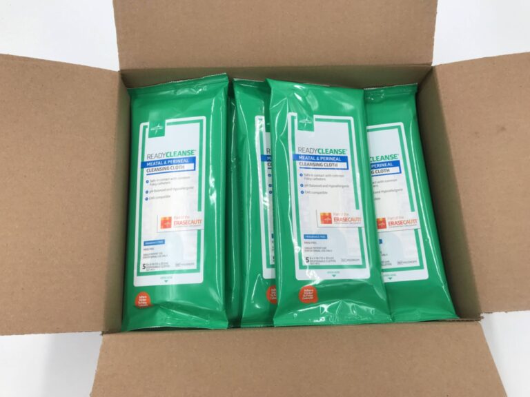 Medline MSC095311 Ready Cleanse Meatal & Perineal Cleansing Cloths 8 x ...