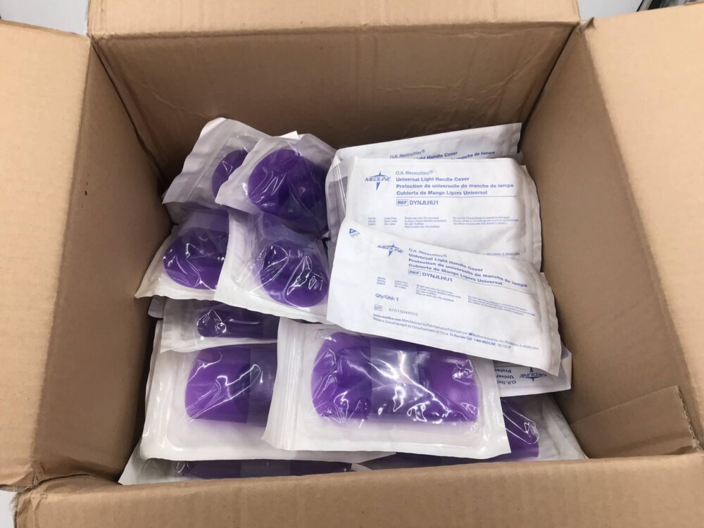 Medline DYNJLHU1 O.R. Necessities Universal Light Handle Cover (64/Case ...