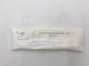 Medline PAIN8017 Quincke Spinal Needle, 22G x 3.5" - GB TECH USA