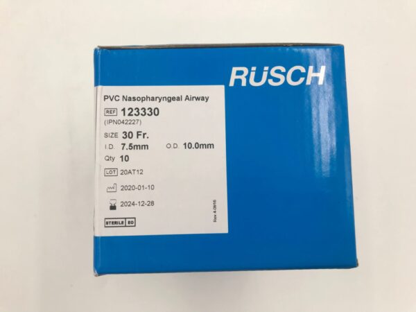 TELEFLEX 123330 Rusch PVC Nasopharyngeal Airway 30F (10/Box) - GB TECH USA