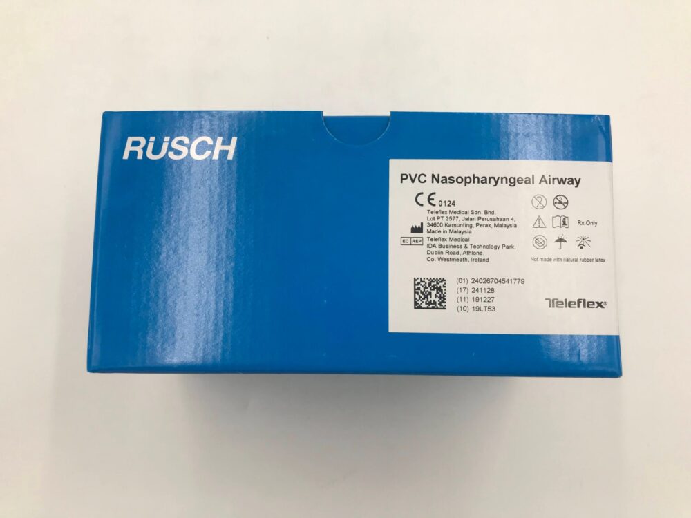 TELEFLEX 123334 Rusch PVC Nasopharyngeal Airway 34F (10/Box) - GB TECH USA