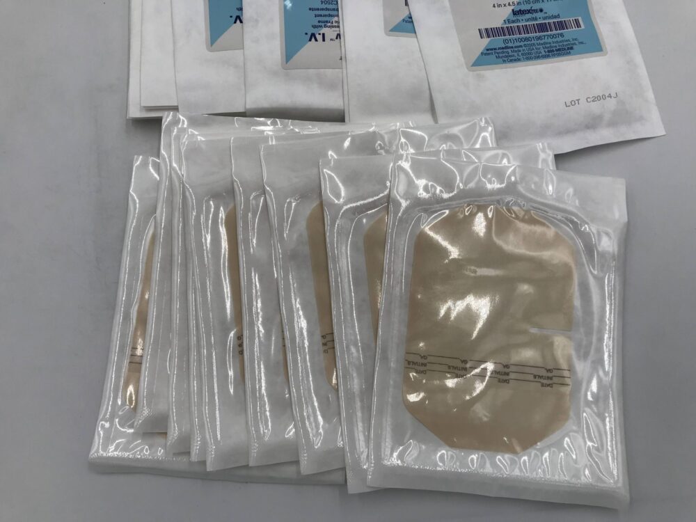 Medline MSC2504 Sureview I.V. Transparent Film Dressing Non-Woven ...