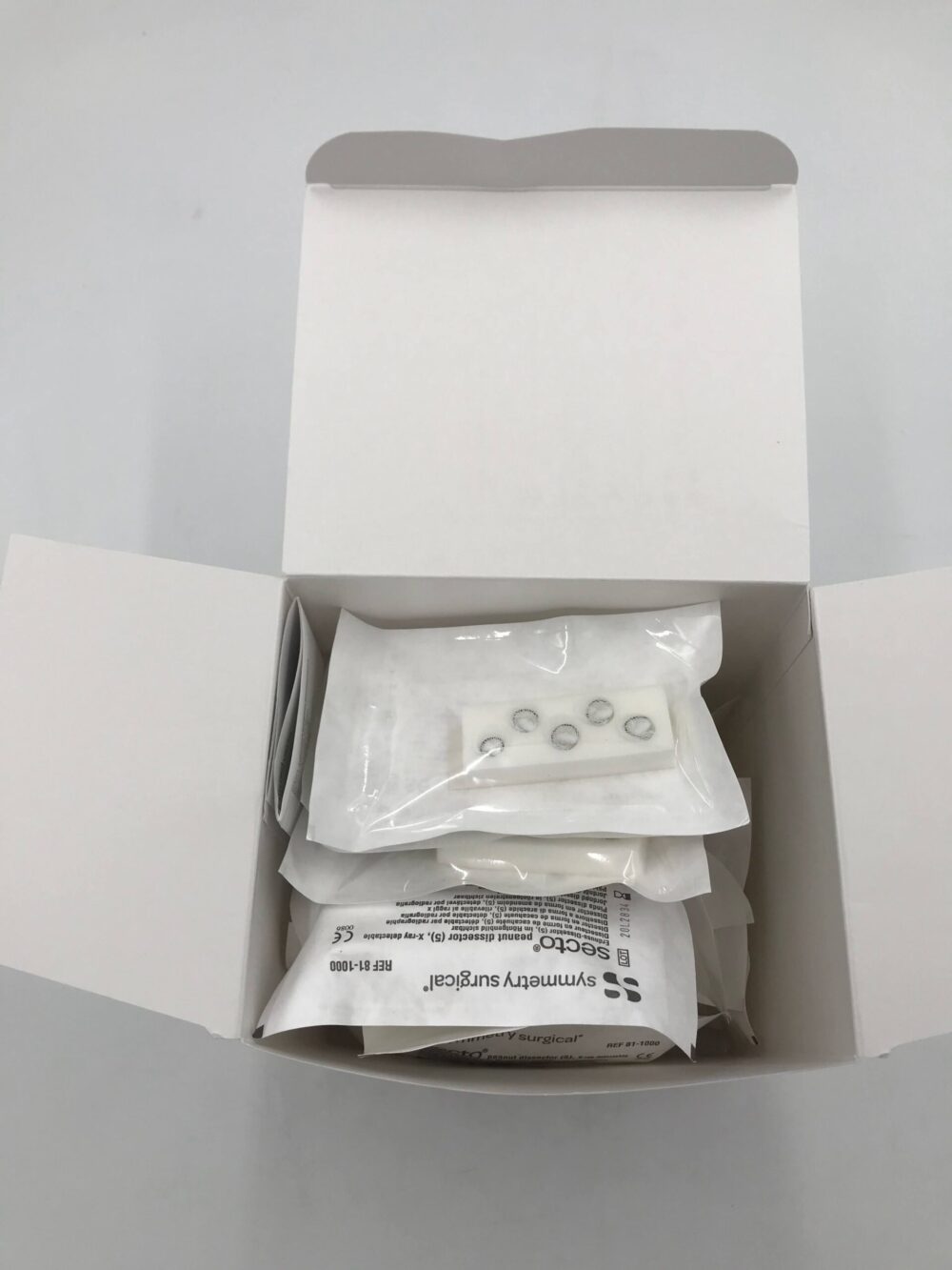 SYMMETRY 81-1000 Secto Peanut Dissectors, X-Ray Detectable (24units of ...