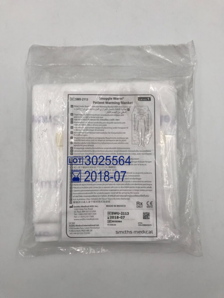SMITHS MEDICAL SWU-2113 Snuggle Warm Patient Warming Blanket, Level 1 ...