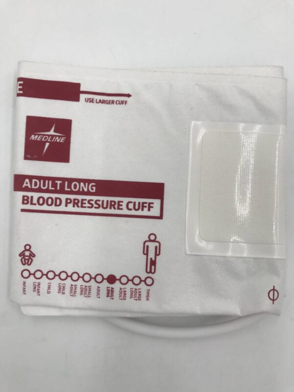 Medline Adult Long Blood Pressure Cuff Range 27.5-36.5cm (NO PACKING ...