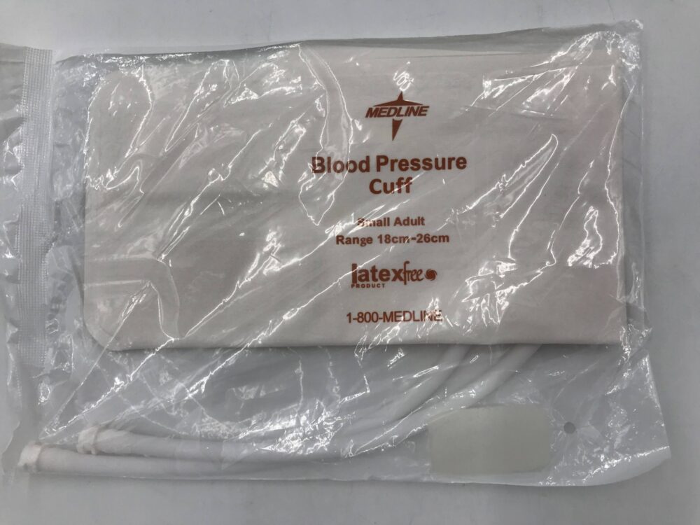 Medline MDS9712MQ Blood Pressure Cuff Small Adult Range 18cm-26cm - GB ...